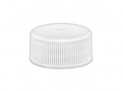 20-400 White Non Dispensing Bottle Cap w/ F217-3 Liner
